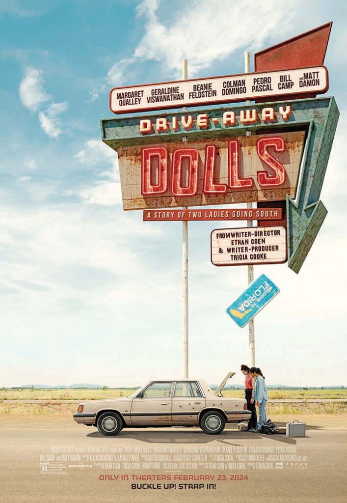 Drive-Away Dolls – Payoff Poster – Golden Trailer Awards